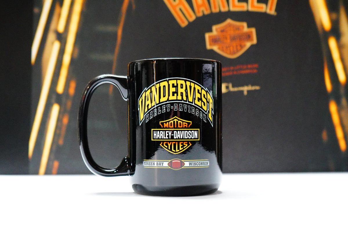 VVHD Football Mug – Vandervest Harley-Davidson